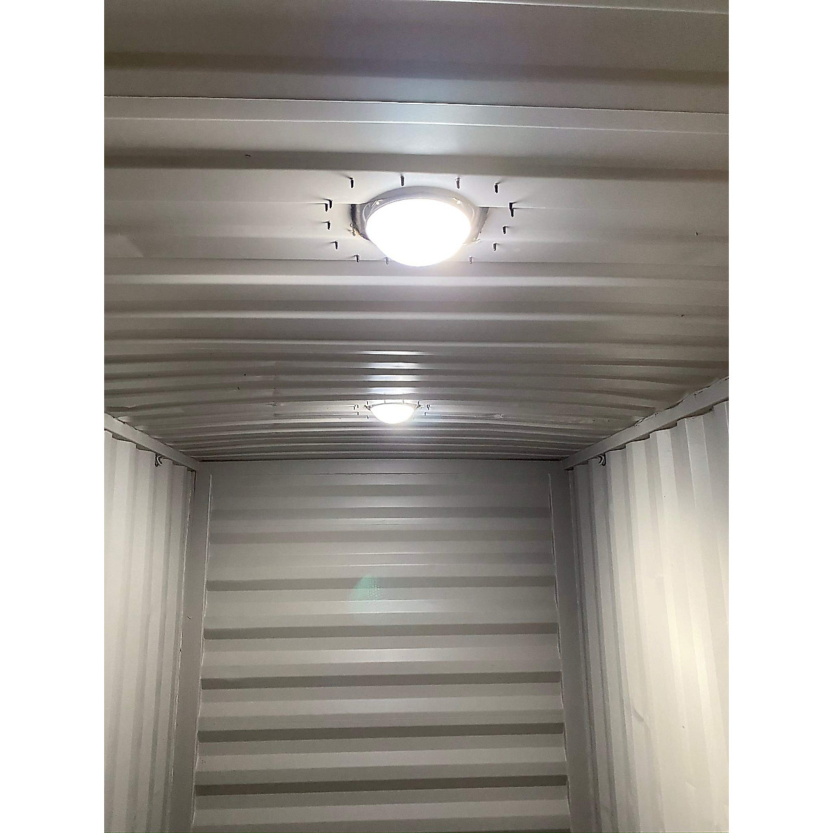 Solar LightBlaster for 3.5" ribbed Conex Shipping Containers (tubular skylight) | Solar Tube Skylight | Tubular Skylight powered by the sun