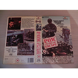 P.O.W. The Escape (Double Sleeve) Action [Large Box] Rental - David Carradine - Pal VHS