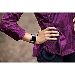 Fitbit Blaze Smart Fitness Watch, Plum, Large (Refurbished)