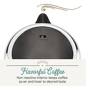 Farberware 50124 Classic Yosemite Stainless Steel Coffee Percolator - 8 Cup, Silver