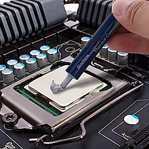 Giochem CPU Thermal Paste Kit 4 Grams with All Pro-Installer Kit,Thermal Conductivity: >6.5W/m-k Thermal Paste, Heatsink Past;Thermal Compound