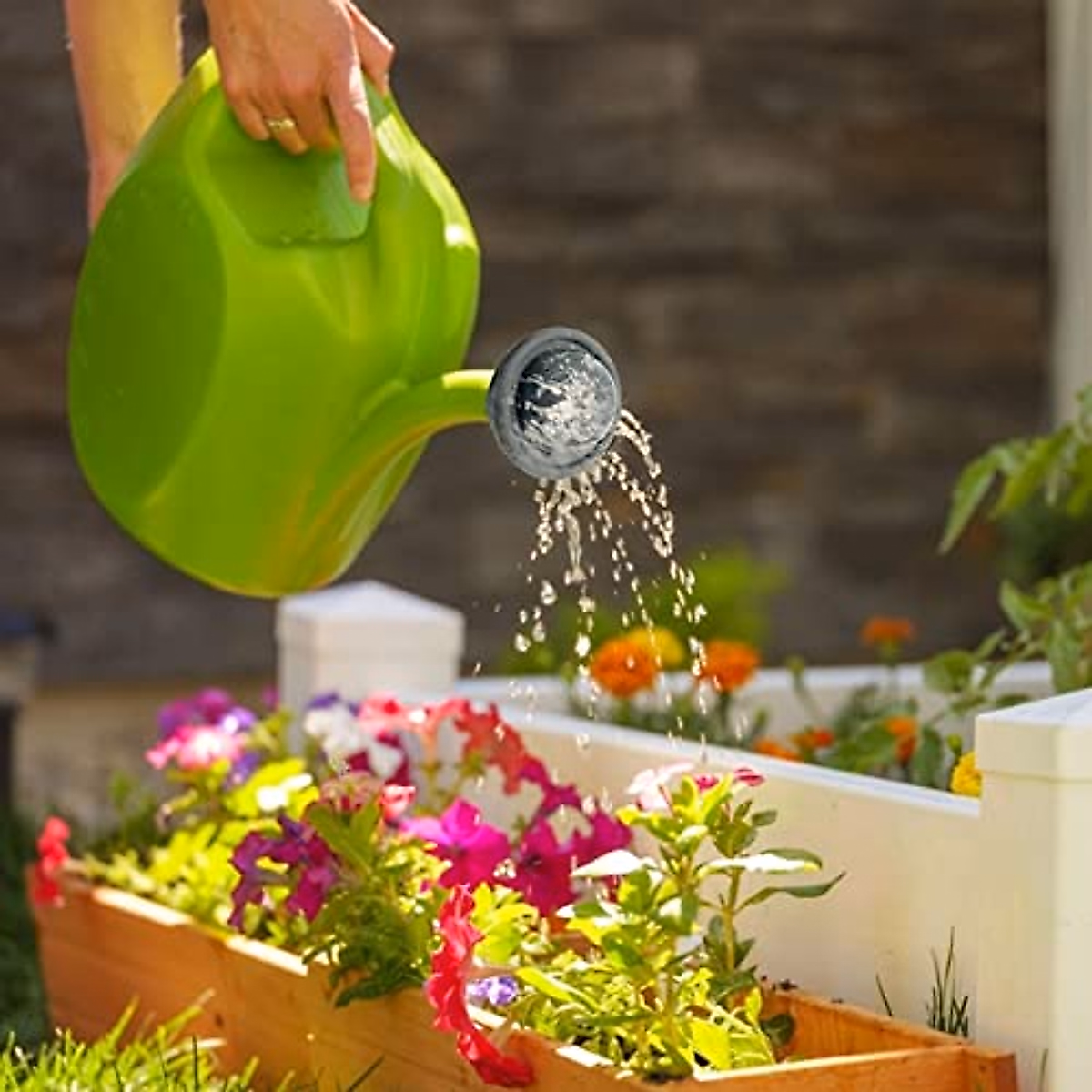 Alpertie Watering Can Rose Head, Plastic Replacement Sprinkler Head Spray Spout Universal Garden Watering Can Sprinkler Head for Most Watering Cans,Bonsai Watering Can, Dia 0.7-0.8in