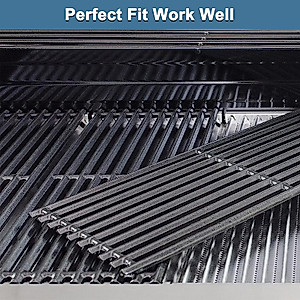 Repair Kit for Charbroil 463242516 463242515 463355220 463367016 463342620 463342420 Grill Parts, G466-2400-W1 Cooking Grate Infrared Emitter & G474-0017-W2 Grill Grate for Charbroil 463242516 Grill