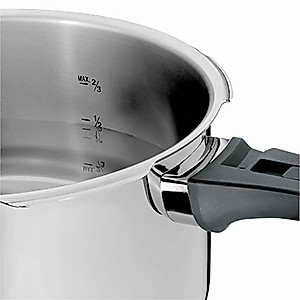 WMF Perfect – Set with Quick Cooker Diameter 22 cm Diameter of 6 Litres and Half + Body 3 Litres Cromargan Stainless Steel for Induction
