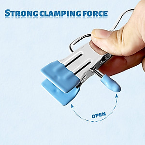 40 Pack Legging Organizer for Closet, Pants Hangers Space Saving, 360°Rotating Hangers for Yoga T-Shirts, Tights Gym Clothes, Portable Stainless Steel Single Clips with Rubber Coated for Travel