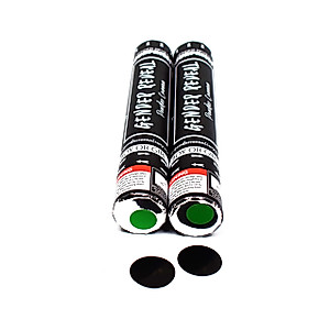 Gender Reveal Suprise! Powder Poppers, Safe, Colorful Cannons for Birthdays, Weddings, Anniversaries, and More, Easy to Use, Memorable Photos, 12' (Green, 2 Pack (12 Inch))