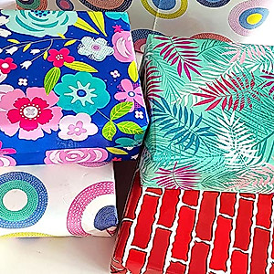 Birthday Wrapping Paper Sets - Happy Birthday Gift Wrapping Paper for Kids, Boys, Girls, Adults, Includes 4 Styles Mixed Gift Wrap Papers, for Gifts Box Wrapping Paper Roll | 20 x 29inch