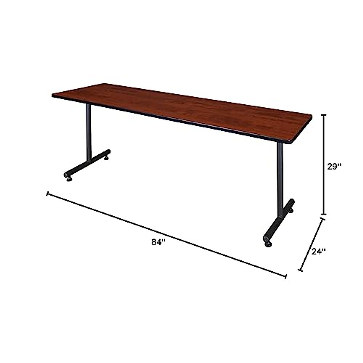 Regency Seating Kobe Training Table, 84" x 24", Cherry
