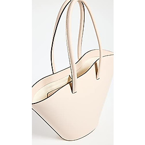 Little Liffner Women's Tall Tulip Tote, Light Beige, Off White, One Size