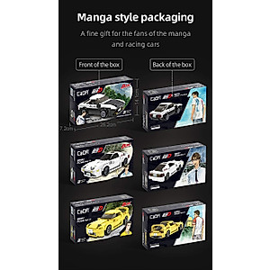 dOMOb Takumi Fujiwara's Tofu Shop - Initial-D 25-th Anniversary – CADA Bricks Toys for 8+ Age Kids & Adults - Licensed Build Model - 1908 Pieces or Blocks – for Boys, Hobbyist, Collector