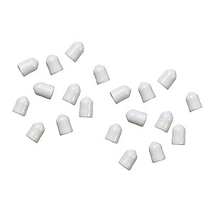 ClosetMaid 21204 Large Plastic End Caps for Wire Shelving, 1000-Pack, White