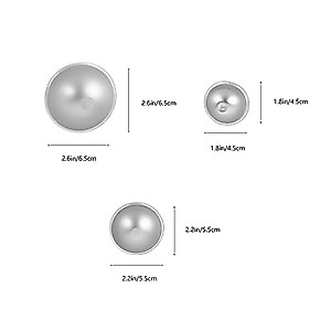 EXCEART 1 Set baking mold household pudding cup pudding mold egg tart molds multi-function muffin molds pudding pan baking accessory cake mini aluminum alloy