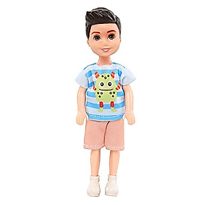 TimDtvo 7Pcs 6 inch Chelsea Boy Doll Clothes for Chelsea Boy Doll, 7 Sets Doll Outfits with 7 Pair Doll Shoes Accessories (No Doll)