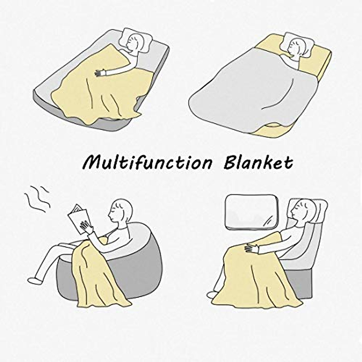 Ultra Soft Nurse Theme Blanket Microfiber Plush Sherpa Blanket Gifts for Women Nurses Warm Cozy Fuzzy Throw Blanket for Bed and Couch (Style5, 130cm x 150cm(51'' x 59''))