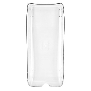 Glad Plastic Refrigerator Organizer Bin – Drink Storage and Beverage Holder for 9 Soda Pop Cans, Clear
