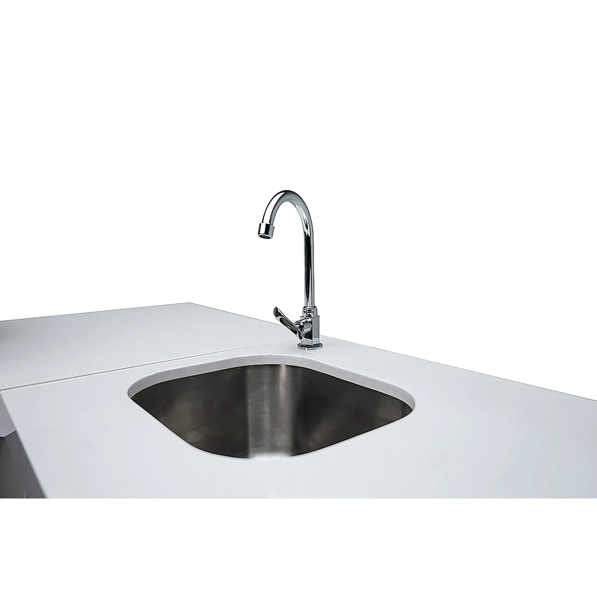 Mont Alpi MAi805-D90KEGBEVFC 44-inch 6-Burner 115000 BTU 90 Degree Deluxe Stainless Steel Gas Outdoor Kitchen Island Grill + Compact Refrigerator + 3 Beer Tap Keg Dispenser + Rotisserie Kit + Storage