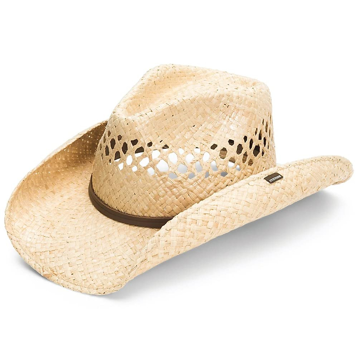 Stetson Men's Straw, Natural, Medium