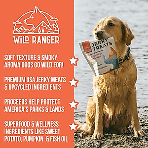 Wild Nature Chicken Jerky for Dogs Sticks | Made in The USA Only | Healthy, All-Natural Chicken Jerky Dog Treats | High Protein, Soft Dog Jerky Treats | Grain Free Superfoods | Perfect Training Treats