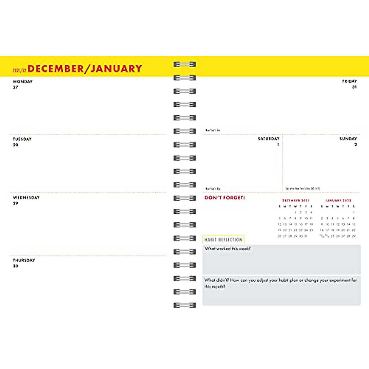 2022 Power of Habit Planner: A 12-Month Productivity Organizer to Master Your Habits and Change Your Life (Weekly Motivational Personal Development Planner with Habit Trackers and Stickers)