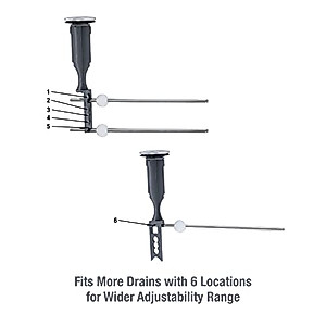 Danco Bathroom Sink Pop-up Stopper Replacement for Lavatory Pop-up Drain Assembly, Chrome, 11041