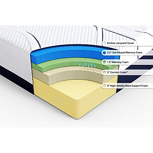 Night Therapy MyGel 13 inch Memory Foam Mattress, Queen