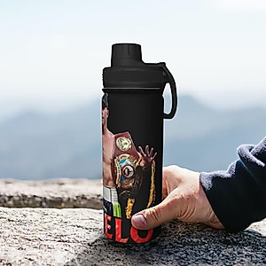 Eevikion Canelo of Alvarez Stainless Steel Insulated Tumbler Sports Water Bottle Hot and Cold Travel Cup 18oz