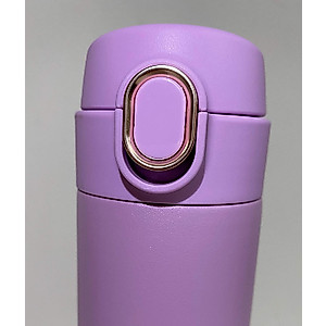 TUMBLER Vacuum-Insulated Travel Mug | Spill-Proof Coffee Mug with Stainless Steel Double-Wall Insulation, 16 oz (Lavender)