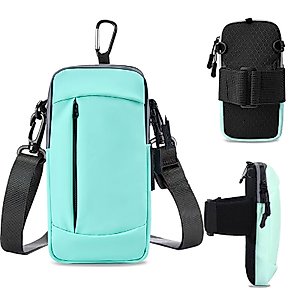 MOVOYEE Phone Holder for Running Cell Phone Purse Crossbody Bags for Women Men Kids, iPhone 11 12 13 14 15 Pro Max Xs Xr X 8 7 6 Plus SE Mini Galaxy Ultra Edge S24 S23 S22 S21 S20 Note 20 9 Arm Bands