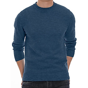 Sailwind Men's Crewneck Sweater Soft Casual Sweaters for Men Classic Pullover Sweaters