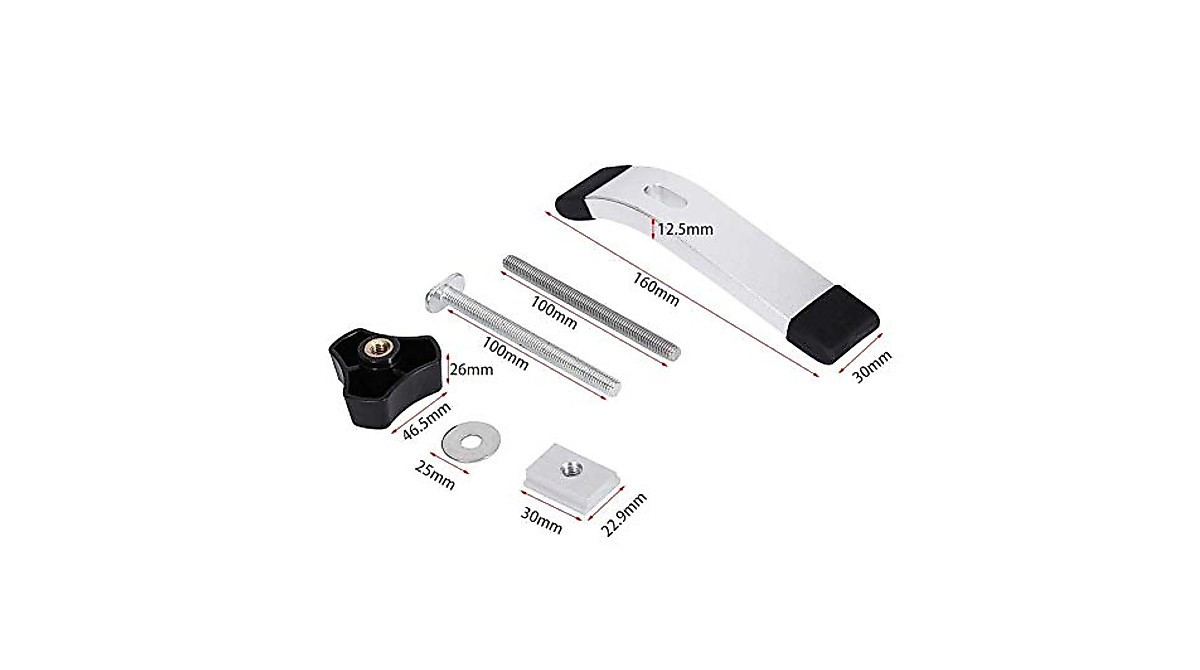 T Slot Clamp Set - Perfect for Woodworking Projects