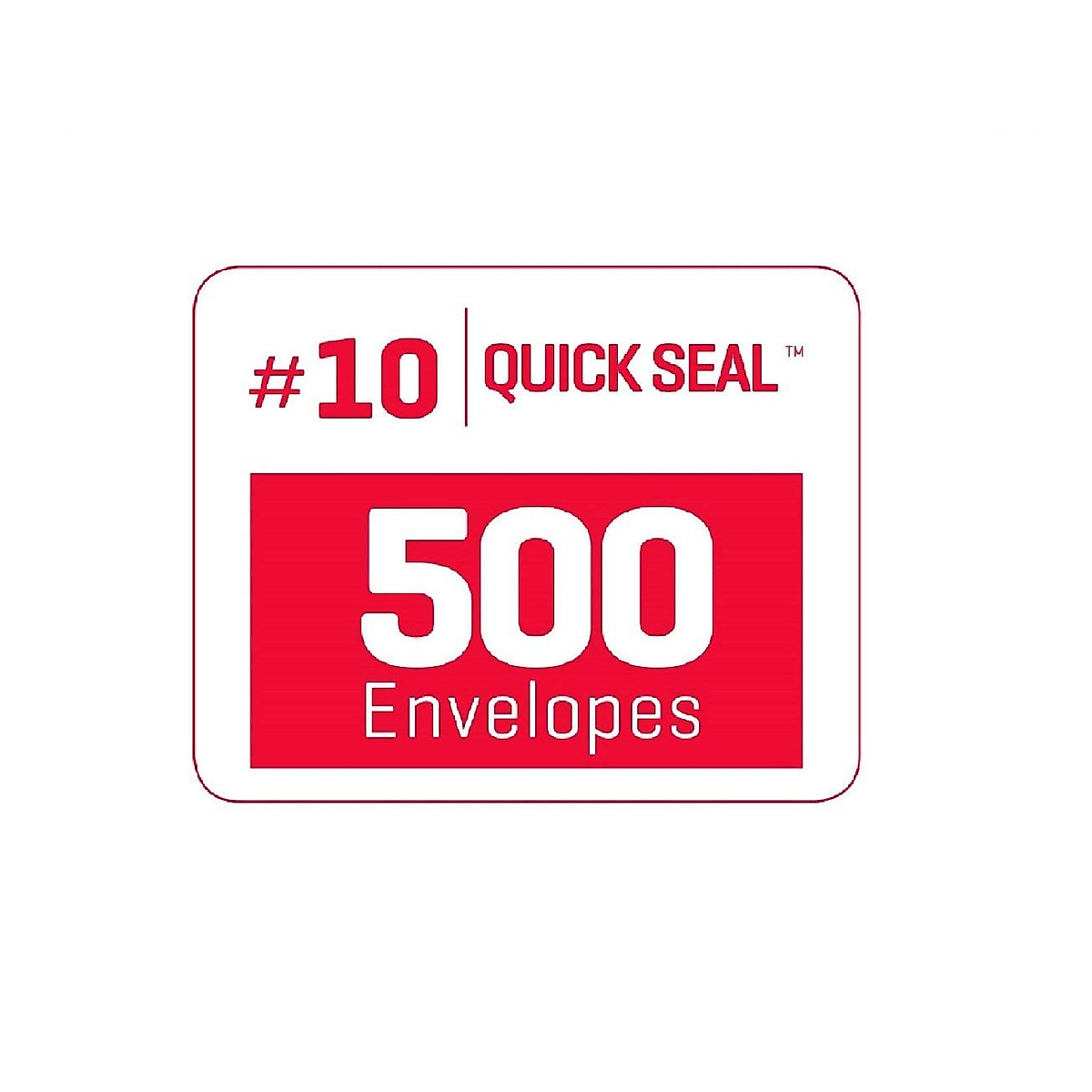 500 #10 Single Left Window SELF Seal Security Envelopes - Super Strong Quick-Seal Self Sealing Closure, Security Tinted, Size 4-1/8 x 9-1/2 Inches, 24 LB - 500 Count (35210)