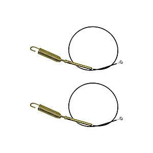 DEHOMKUS 2-Pcs 115-5680 Auger Cable for Toro 38595 38611 38620 38630 38640 Snow Blower - 106-4599 1155680 SnowthrowerReplacement Cable(2/Packs)