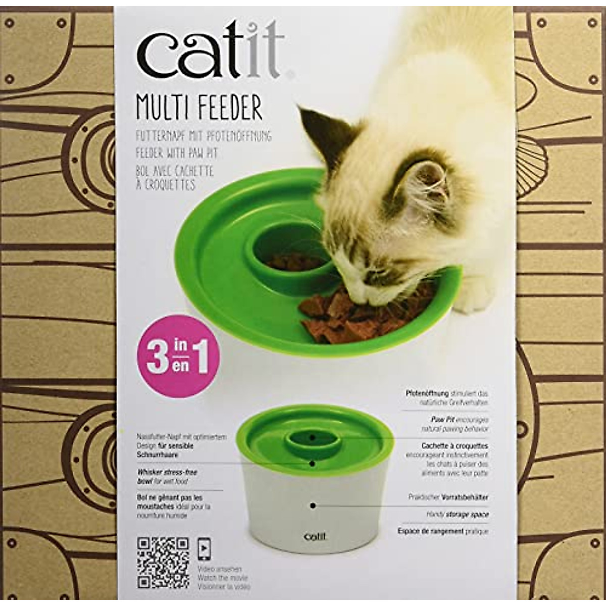 Catit Senses 2.0 Multi Feeder, Interactive Cat Toys
