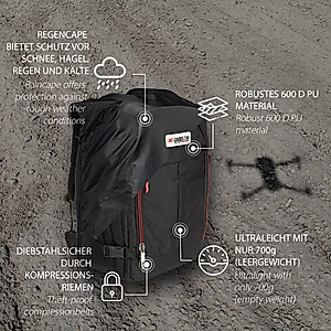 mc-cases Backpack for DJI Mavic 2 Pro or Zoom/Enterprise - Standard & Smart Controller Extremely Comfortable - Lots of Space…