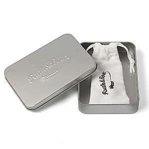 OrangeTag Spiral With 3 Clasp Stainless Steel Wallet Chain (13in ,unisex-adult, Black)