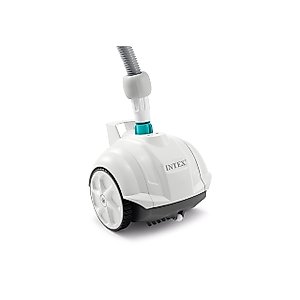INTEX 28007E ZX50 Suction-Side Above Ground Automatic Vacuum Pool Cleaner: For Smaller Pools – Cleans Pool Floor – Removes Debris – Removable Filter Tray – 21ft Tangle Free Hose
