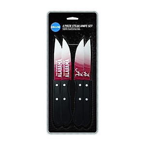 The Sports Vault NCAA Alabama Crimson Tide Steak Knives