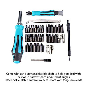 61 in 1 Screwdriver Set, Screwdriver Mobile Phone PC Laptop Watch RepairTool Multifunction 61 in 1 Screwdriver Set