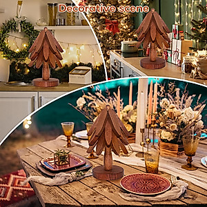 Tree Coasters, Wooden Trivets for Hot Dishes - Set of 3 for Easy Storage - Suited for Hots/Pans/Bowl/Teapot/Hot Holders - Multifunctional Ornaments