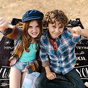 to My Son Gifts from Mom Blanket, Gifts for Son from Mom to My Son Blanket from Mom Mother Son Gifts, Mother Son Gifts Mom to Son Gifts Presents for Birthday Flannel Throw Blanket - 60 x 50 Inch