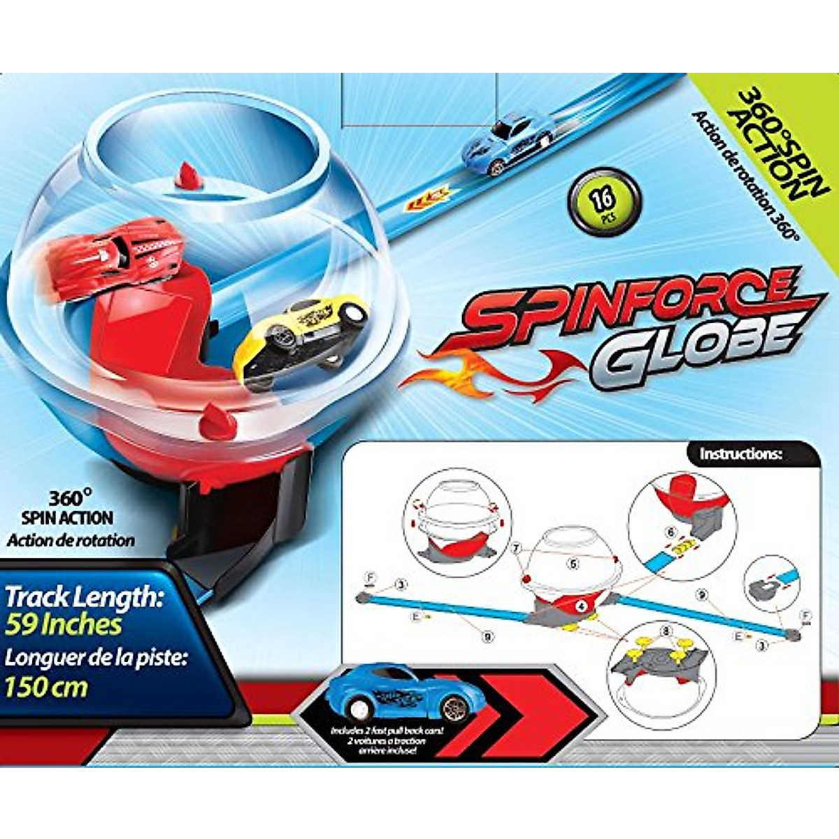 Jupiter Creations SpinForce Jupiter Creations Battle Globe Cars