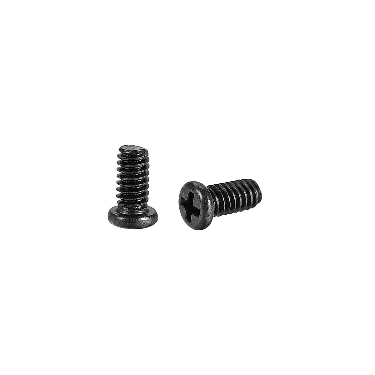 Tool parts M2 x 5mm Laptop Computer Screws 2.8mm Dia Head Screw Black 50pcs