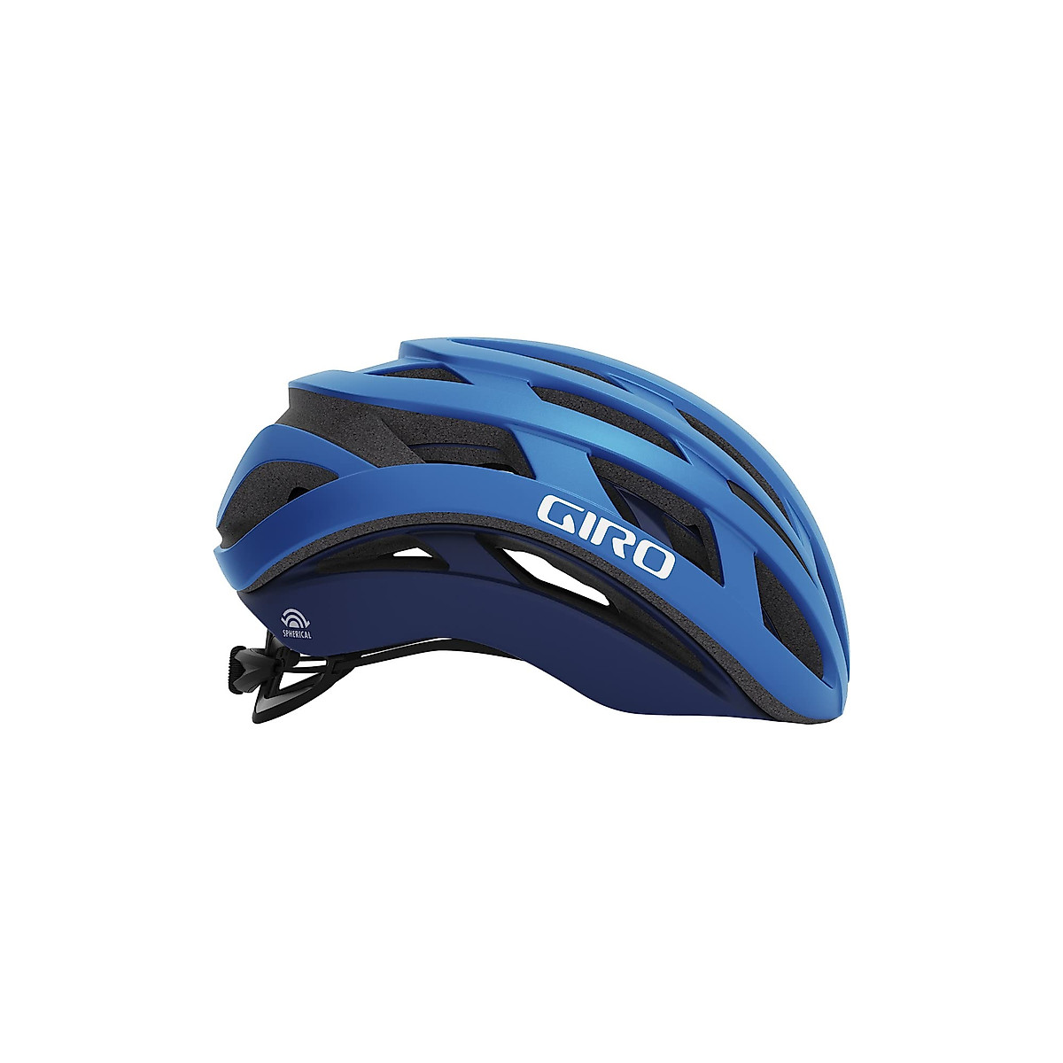 Giro Helios Spherical Adult Road Cycling Helmet - Matte Ano Blue (2022), Medium