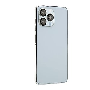 ciciglow 6.1 Inch Mobile Phone, I14 Promax Smartphone, 4GB RAM 64GB ROM, 8MP+16MP Camera, MT6889 Ten Cores, 7000mAh, Support Face ID, WiFi, FM, GPS (White)