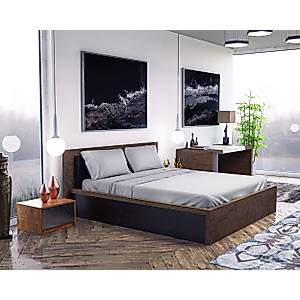 BAMPURE Luxury Series Queen Sheet Set - 100% Pure Viscose derived from Bamboo Sheets Queen Size - Super Soft Queen Cooling Sheets for Hot Sleepers - Up to 16’’ Deep Pocket Queen Sheets (L Grey)