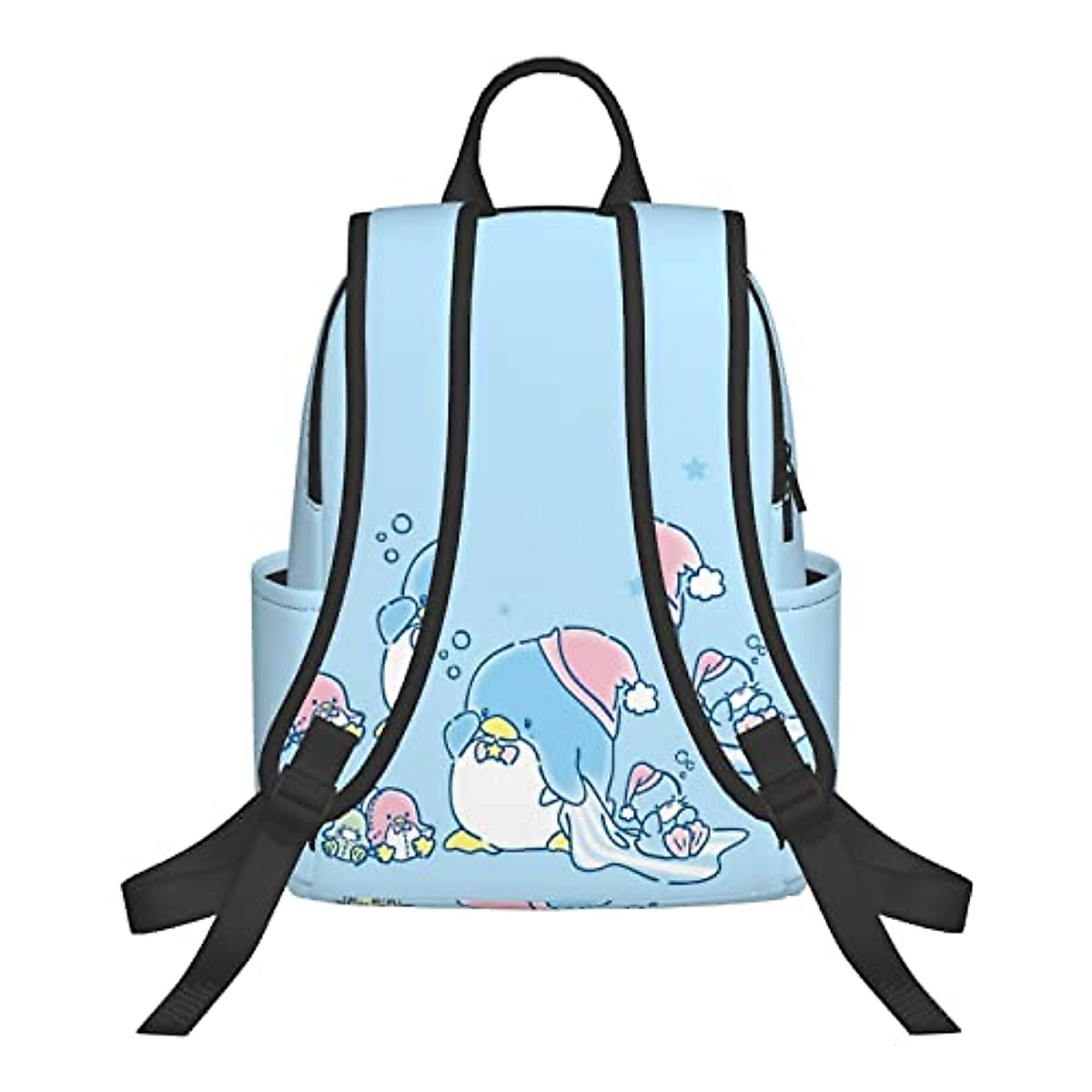 Cartoon Backpack Bookbags Daypack Tuxedo-Sam Laptop Bookbag Shoulder Travel Sports Hiking Camping Daypack For Men Women