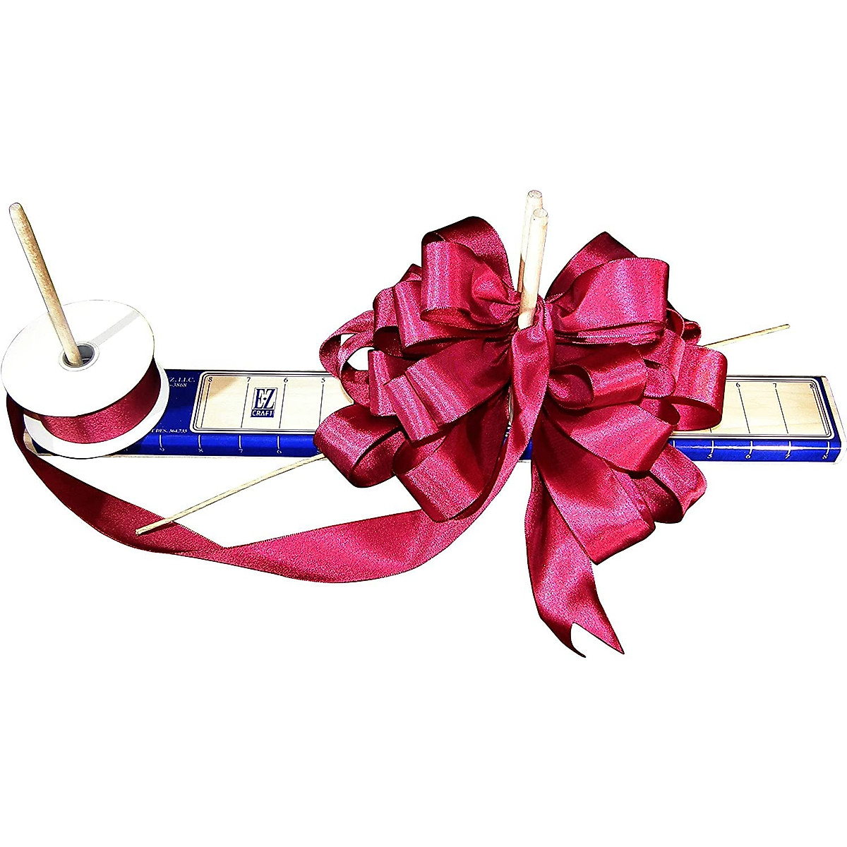Deluxe EZ BowMaker - Bow Making Tool - Crafting Bowmaker - Professional Designer Bow Maker - DIY Wreath Bows, Hair Bows, And More