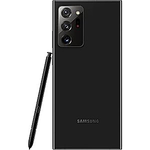 Samsung Galaxy Note 20 Ultra 5G N986 AT&T Unlocked 128GB Mystic Black (Renewed)