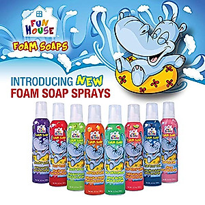 Moneysworth & Best Fun House Kids Foam Soap Very Berry & Blueberry Rush, (14422)