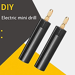 Micro Handheld Drill Bits, 0.7-1.2mm Crystal Epoxy For Resin Jewelry Making Mini Electric Drill Set DIY ABS